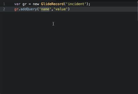 Gliderecord Servicenow