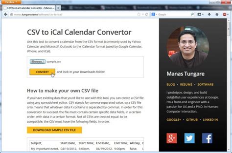 How To Convert Excel To Ics Calendar Files With Ms Excel And Csv