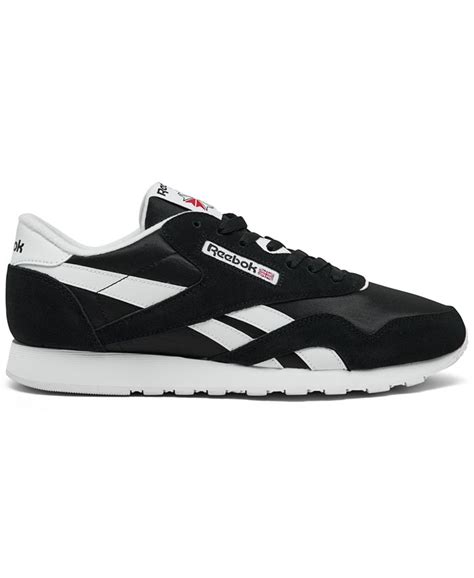 Reebok Mens Classic Nylon Casual Sneakers From Finish Line Macys