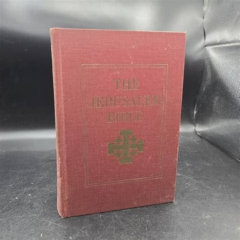The Jerusalem Bible Doubleday 1966 Edition No Slip Cover Fair Good