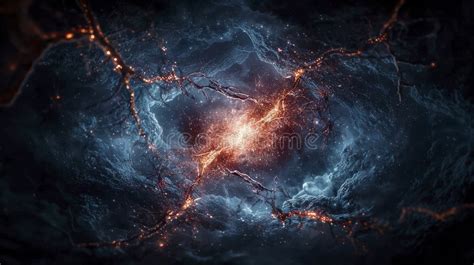Surreal Space Exploration Visualization Of Cosmic Phenomena Digital Art Outer Space Abstract