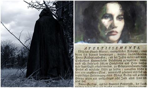 La terrorífica historia de Anna Göldin la última bruja de Europa
