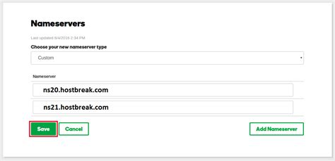 How To Update Dns Nameserver On Godaddy Knowledgebase