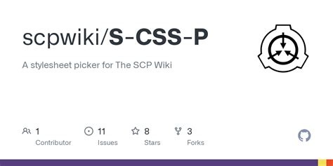 Labels · Scpwikis Css P · Github