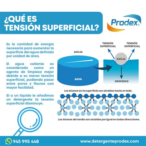 ¿qué Es La Tensión Superficial Detergentes Industriales