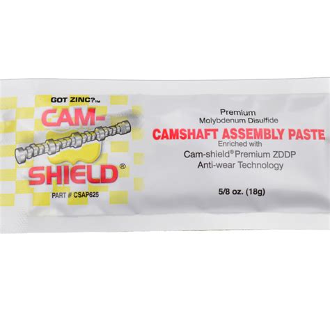 Camshaft Assembly Paste Cam Shield