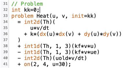 GitHub Chibaf Heat Equation Freefem Heat Equation Solving Initial Condition Problems
