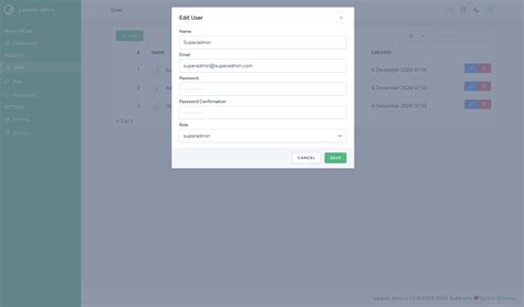 Github Erikwibowo Laravel Jarvis Laravel Jarvis Is A Starter Project