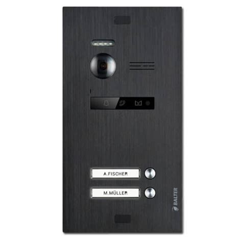 Balter EVO HD Video Türsprechanlage für 2 Familienhaus 2 x Monitor