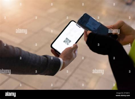 Event Qr Code Ticket Scanning Before Begining Of Business Conference