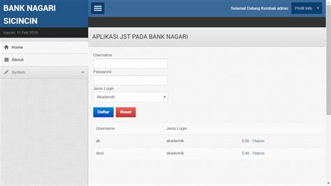 Source Code Aplikasi Bank Data Nasabah Online Dengan Php Mysql Ordodev
