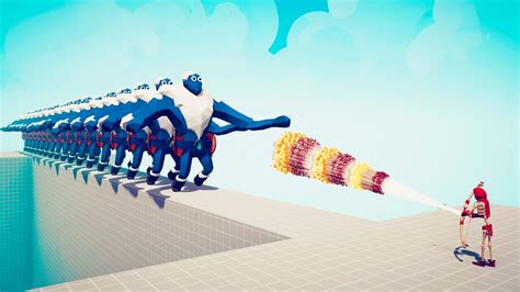 50x Ice Giant Vs Every God Totally Accurate Battle Simulator Tabs