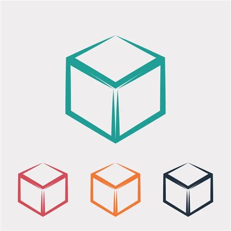 3d Cube Logo Design Icon — Stock Vector © Best3d 99407194