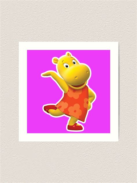 The Backyardigans Tasha Art Print For Sale By Yourfavouritesi Redbubble