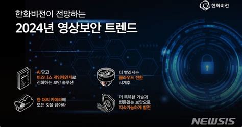 한화비전 내년 영상보안 트렌드는…ai·클라우드 전환