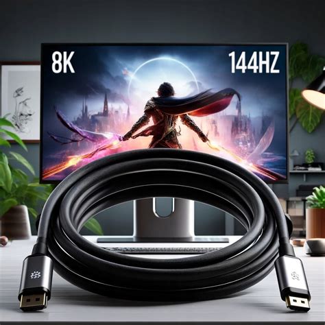 Адаптер Co2 Mini Displayport Hdmi 2 1 Кабел Dp Hdmi Fhd 240hz 8k