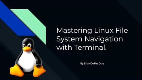 Brian De Paz Diaz On Linkedin Mastering Linux File Navigation Commands