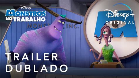 Monstros No Trabalho Trailer Oficial Dublado Disney YouTube