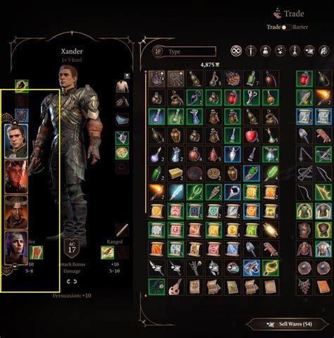 Trade Ui Obscured Resolution Bug How To Fix Rbaldursgate3