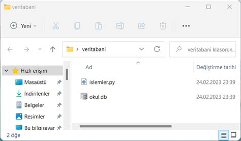 Python Sqlite ile Veri Ekleme Listeleme Güncelleme ve Silme işlemleri Bilişim Hocam