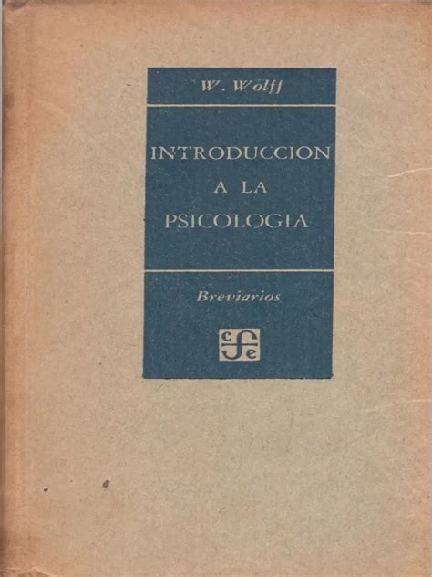 Introducción A La Psicología Tremendos Libros