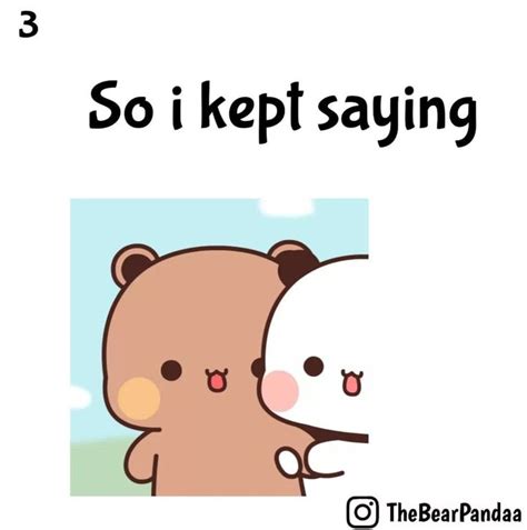 Panda Kisses Bear With Lip Prints On His Face Relationship Love