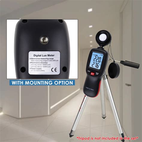 Medidor Digital De Luz Led Lux Meter Lux Vicedeal