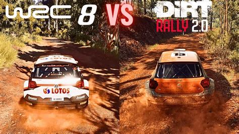 Wrc Vs Dirt Rally Graphics Sound Comparison Pc K Youtube