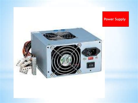 major hardware components of a computer systemfor exam pptx