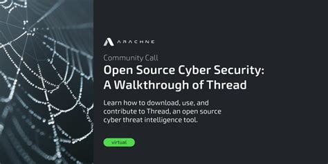 arachne digital on linkedin your invited ️ open source cyber security