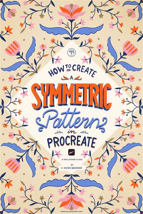 how to create a symmetric pattern in procreate in 2024 surface