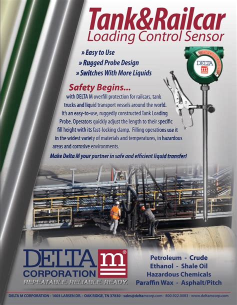 Pdf Tank And Railcar Loading Control Sensor Product Brochure Dokumentips