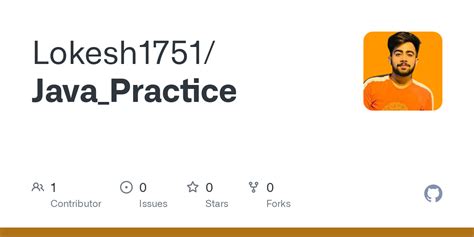 GitHub Lokesh1751 Java Practice