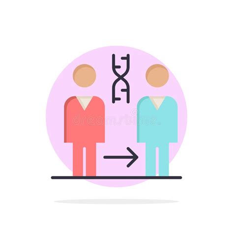 Dna Cloning Patient Hospital Health Abstract Circle Background Flat
