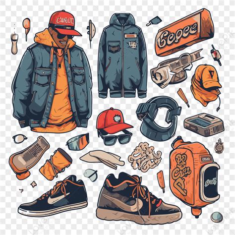 Swag Clipart Illustration Of And Shoes Cartoon Vectorsleevebag Free