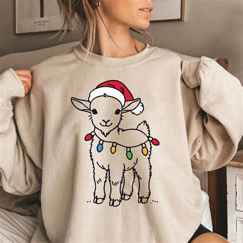 Goat Sweater Etsy