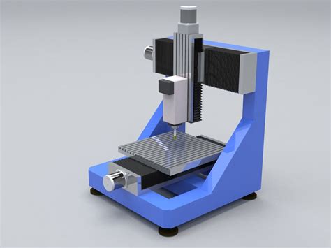 Cnc Machine 3d Project By Elvio Junges At