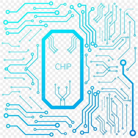 Circuit Board Chip Vector Hd Images Technology Chip Circuit Board Chip Microchip Circuit
