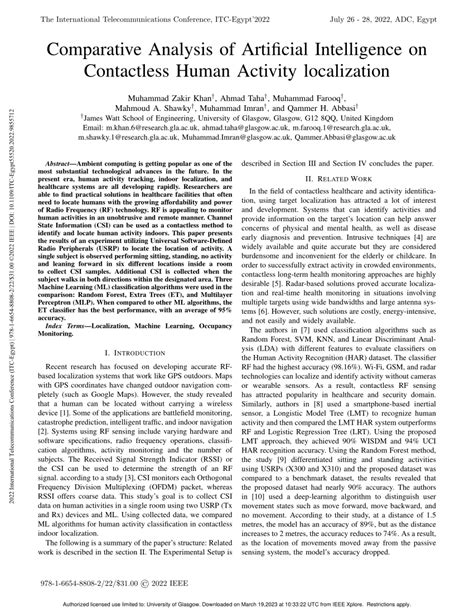 Pdf Comparative Analysis Of Artificial Intelligence On Contactless