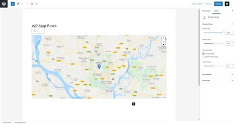 Wp Map Block Gutenberg Map Block For Google Map And Openstreet Map