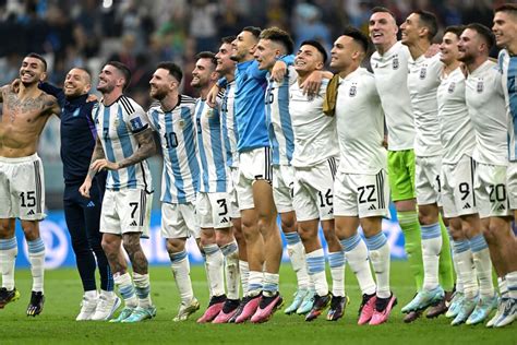 Argentina Vs Croacia Las Mejores Fotos Del Triunfo De La Selección