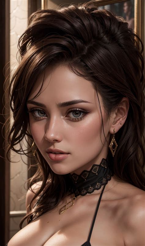 Color Drawing Detailed Face Image Created By Keith Tensor Art