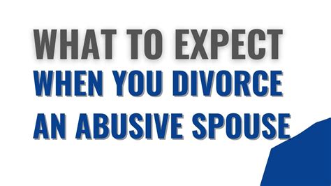 What To Expect When You Divorce An Abusive Spouse Ask Dr Clarke