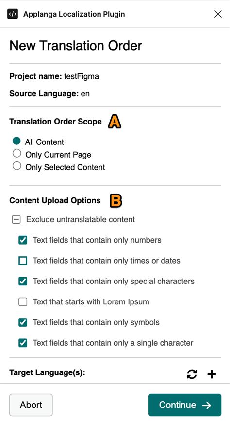 Applanga Figma Localization Integration • Globallink Strings Software
