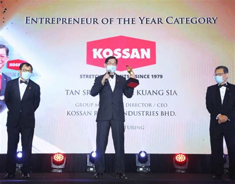 Tan Sri Dato Lim Kuang Sia Named Entrepreneur Of The Year At The Asia Pacific Enterprise Awards