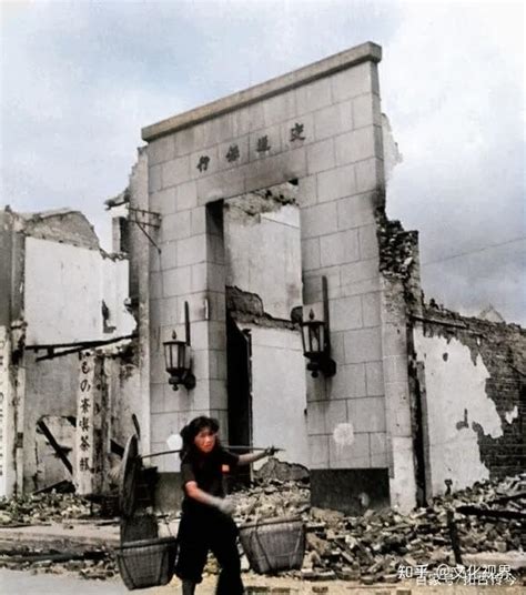 老照片：1940年代，桂林惨遭日寇轰炸，古城变为废墟，勿忘国耻 知乎