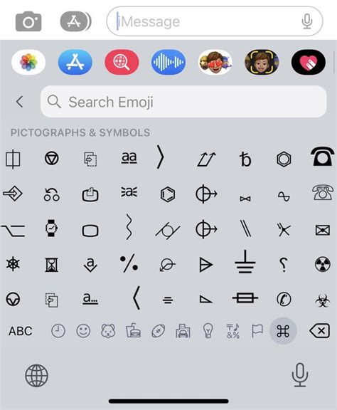 Iphone Symbols