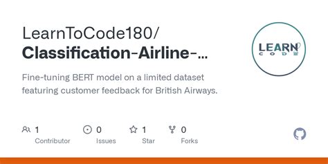 Github Learntocode Classification Airline Reviews Fine Tuning