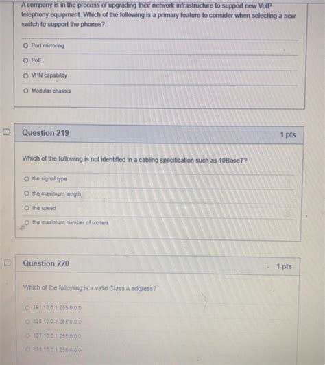 Solved A Company Is In The Process Of Upgrading Their