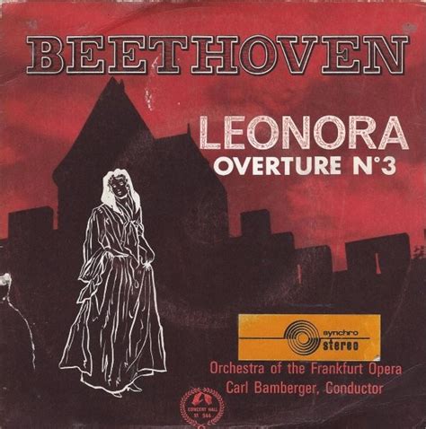 Beethoven Leonore Overture No Op A Vinyl Discogs